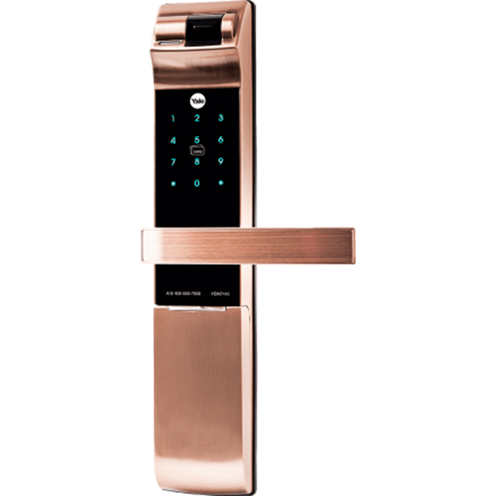 Yale 耶魯 YDM 7116 卡片指紋五合一電子鎖 | 豪寶科技電子鎖